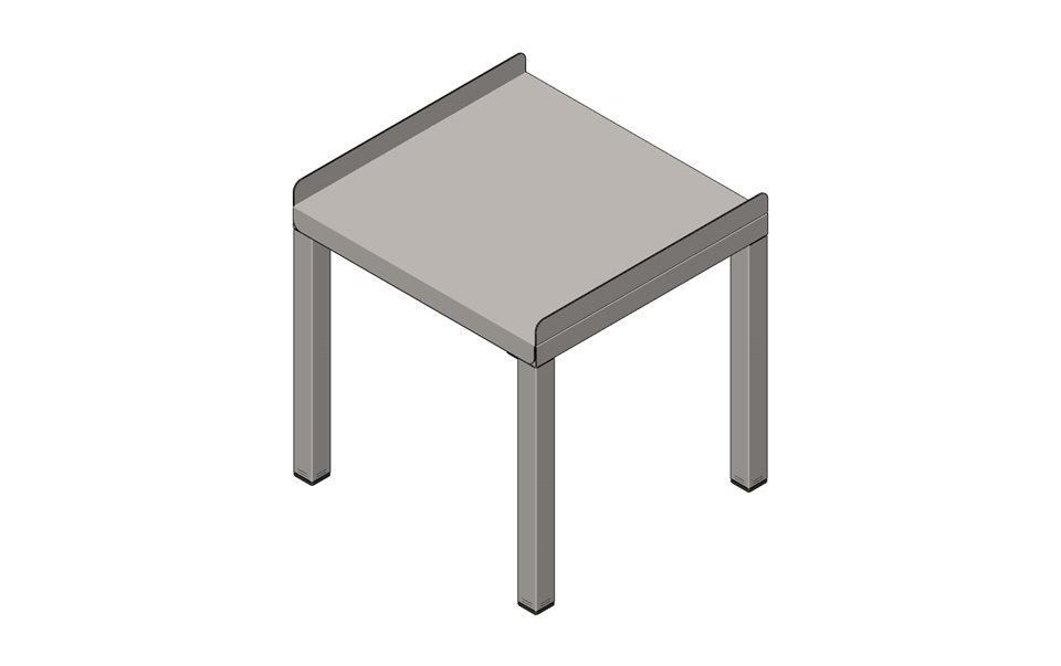 ASU Stainless Steel Floor Stand - Vet Tech