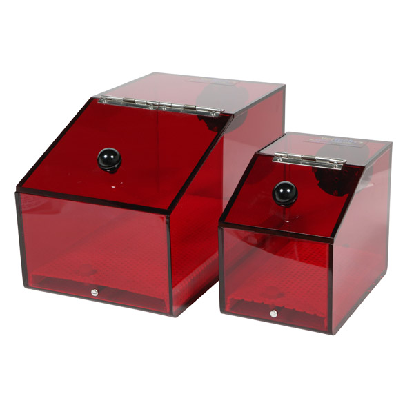 Continuous Anaesthesia Induction Chamber Complete-Small-Red - Vet Tech