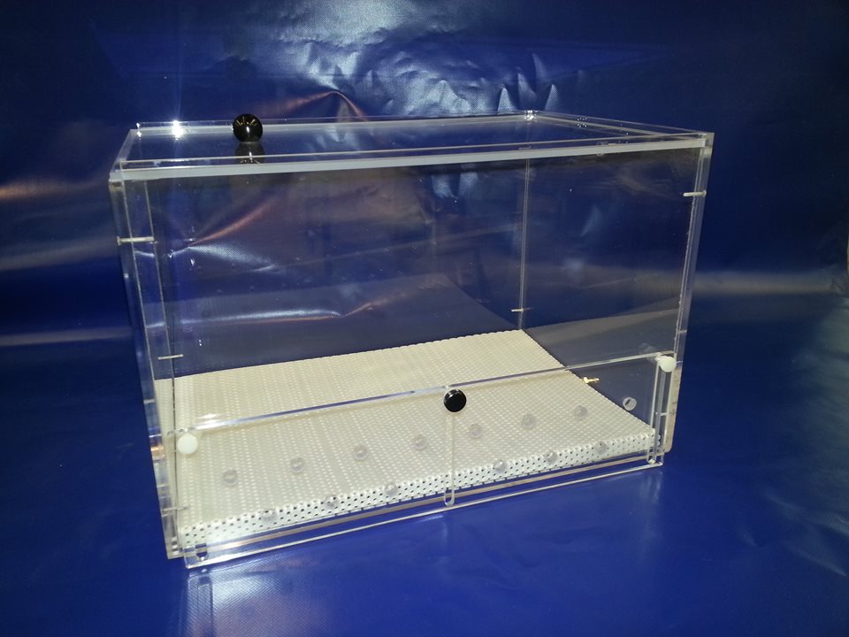 Large CO2 Chamber with Dump Door - Clear - Vet Tech