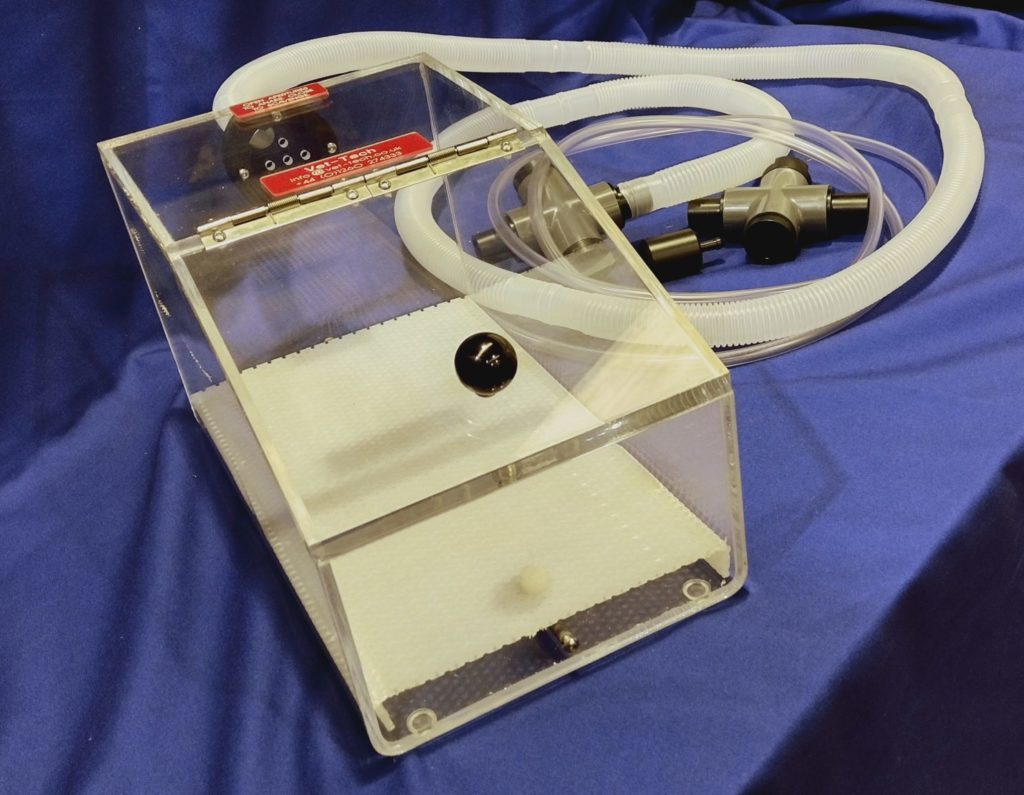 Continuous Anaesthesia Induction Chamber Complete-Large-Clear - Vet Tech