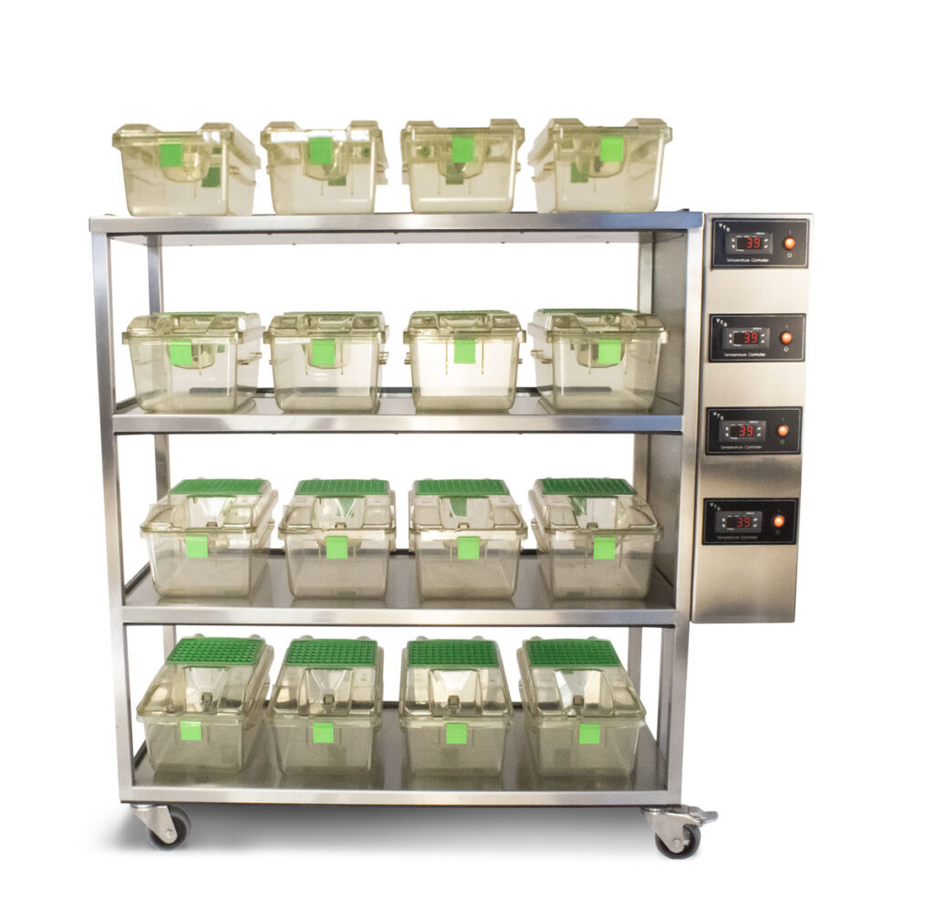 Heated Cage Trolley - Vet Tech