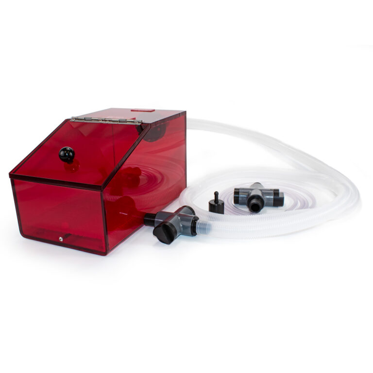 Continuous Anaesthesia Induction Chamber-Complete-Large-Red - Vet Tech