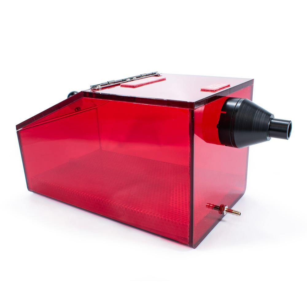 Continuous Anaesthetic Chamber Alone - Large - Red - Vet Tech